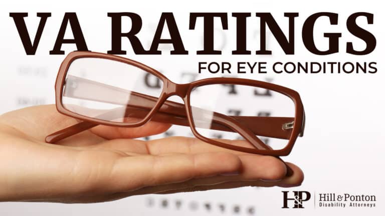 Getting VA Disability Ratings for Eye Conditions | Hill & Ponton, P.A.
