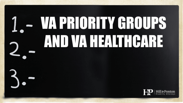 VA Priority Groups and Healthcare | Hill & Ponton, P.A.